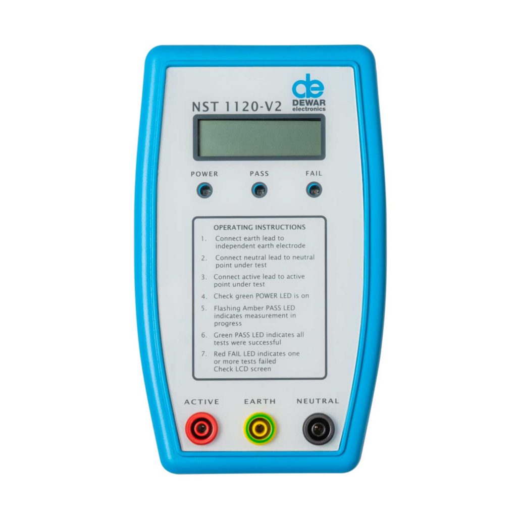 Neutral Supply Tester - Dewar Electronics